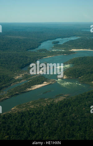 Aerial view of riverbank,the dry river Stock Photo - Alamy
