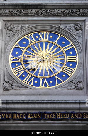Clock, Liberty, London Stock Photo - Alamy