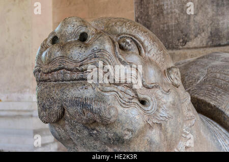 Stone turtle statue in Shen Gong Sheng De Stele Pavilion Sacred Way of ...