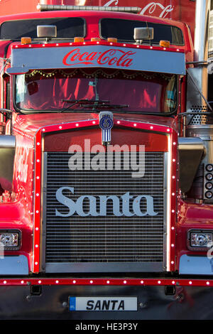 Coca Cola Lorry in Derry Stock Photo - Alamy