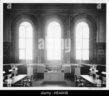 A photograph of the Great Hall in the Library of Congress, Washington D ...