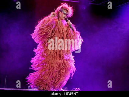 Peaches Performing at Manchester Academy Featuring: Peaches, Merrill ...