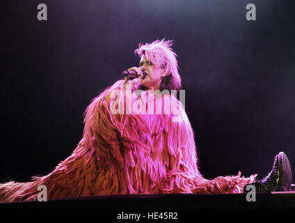 Peaches Performing at Manchester Academy Featuring: Peaches, Merrill ...
