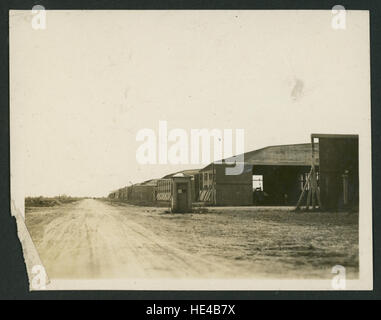 A historic image of 'Hanger Row' at Dallas Love Field, Texas ...