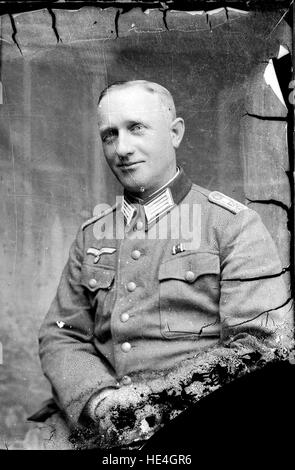 WORLD WAR II: GERMAN ARMY. /nGerman grenadiers in a trench on the ...