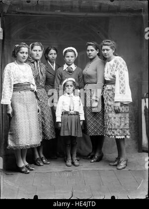 A family portrait from 1940, captured by Costica Acsinte in Ialomita ...