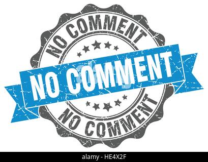 no comment stamp. sign. seal Stock Vector Image & Art - Alamy