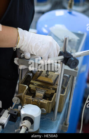 Laboratory soil test equipment for shear strength determination by ...