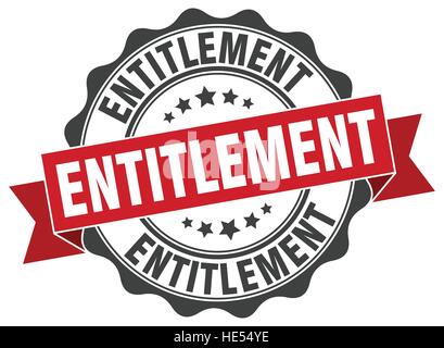 entitlement stamp. sign. seal Stock Vector Image & Art - Alamy