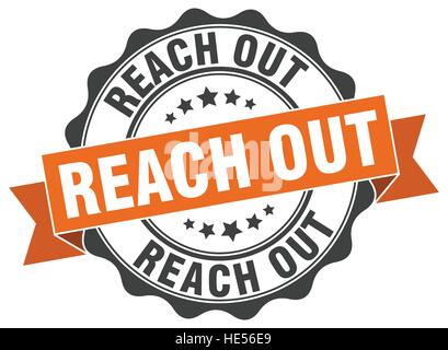 reach out stamp. sign. seal Stock Vector Image & Art - Alamy