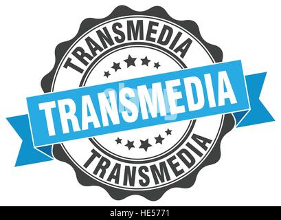 transmedia stamp. sign. seal Stock Vector Image & Art - Alamy