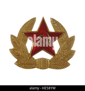 russian army badge isolated Stock Photo - Alamy