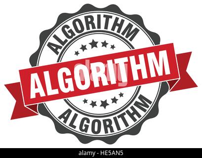 algorithm stamp. sign. seal Stock Vector Image & Art - Alamy
