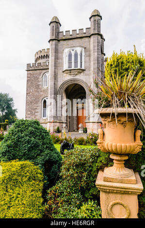 Killymoon Castle, Cookstown, originally built in 1671. Destroyed in a ...