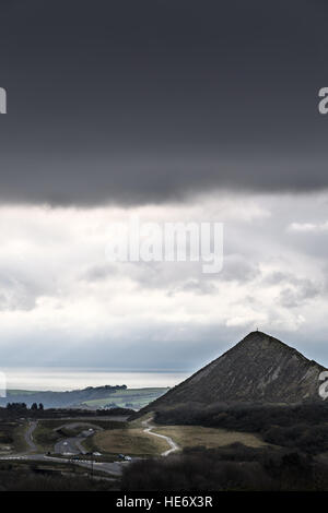 China clay slag heap at St Austell, Cornwall Stock Photo - Alamy