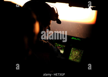 CV-22 Osprey Pilot Maj. James Rowe from the 8th Special Operations ...