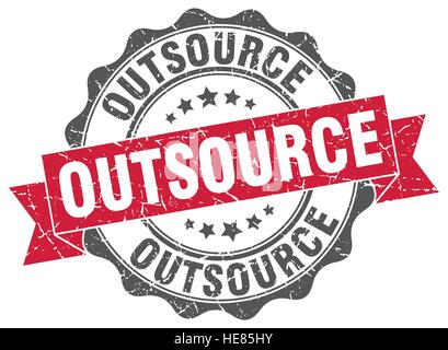 outsource stamp. sign. seal Stock Vector Image & Art - Alamy