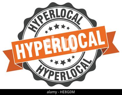 hyperlocal stamp. sign. seal Stock Vector Image & Art - Alamy