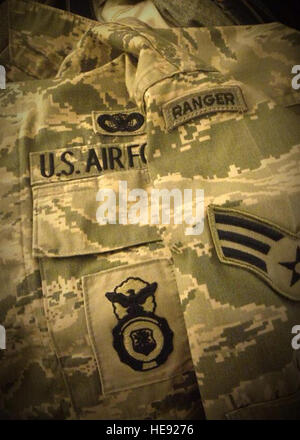Airmen from the 97th Security Forces Squadron pose with U.S. Air Force ...
