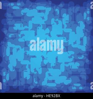 Abstract Blue Spotted Background Design, Pattern in Editable Vector ...