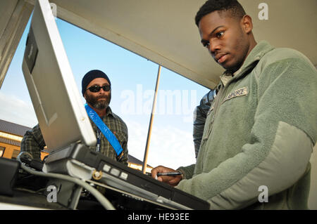 Senior Airman Marquis Cole, 305th Aerial Port Squadron aerial ...