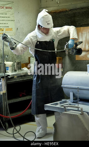 Low Observable Aircraft Structural Maintenance Airmen from the 33rd ...