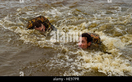 Participants of the Best Ranger Competition 2016 make their way toward ...