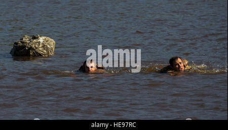 U.S. Army Capt. Bert Ferguson and Sgt. 1st Class Keith Batchelder ...