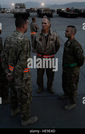 U. S. Air Force Gen. Mike Hostage, Air Combat Command (ACC) Commander ...