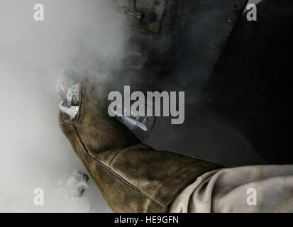 Senior Airman Donte Hatcher, 379th Expeditionary Logistics Readiness ...