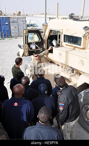 A joint EOD rapid response vehicle (JERRV) is decorated for the ...