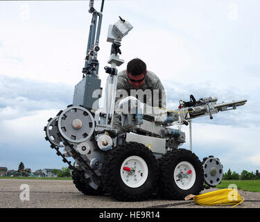 Northrop Grumman Remotec Andros robot used by bomb disposal units ...