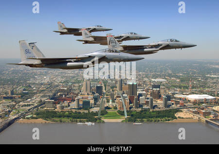 Lt. Col. Jim "Hacksaw" McComas, 110th Fighter Squadron pilot, and Lt ...