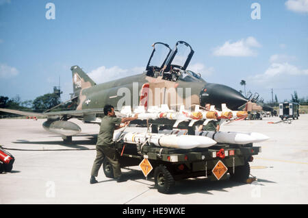 AIM-7E Sparrow air-to-air missiles in the Hill Aerospace Museum Stock ...