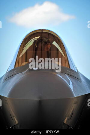 A deputy commander from the 33rd Operations Group prepares for her ...