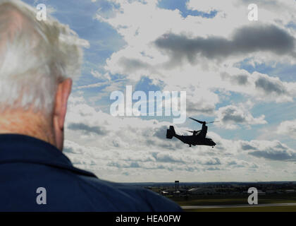 Control tower at RAF Mildenhall, in Suffolk, UK, used by the USAF ...