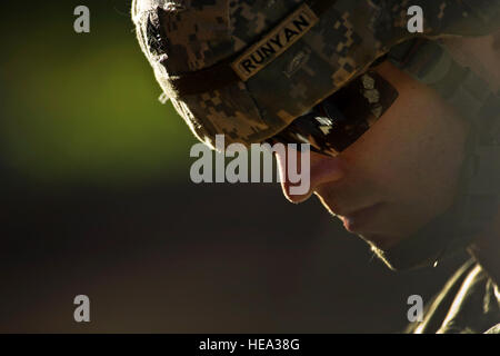U.S. Army Sgt. Justin Runyan and Sgt. Robert Edwards, combat medics ...