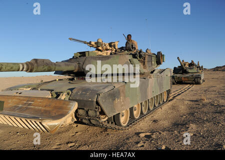 U.S. Marines await for mission objective during Integrated Training ...