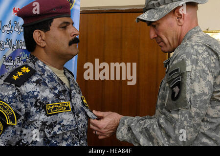 Col. Jab Abid Awn, commander of the Iraqi national police, Justice ...