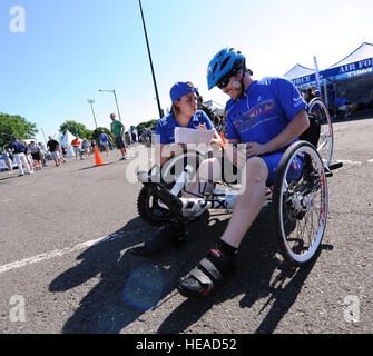 U.S. Marine Corps Sgt. Alexa Barth, right, a pointman with 1st ...