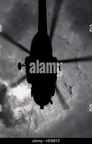 Airmen from the 435th Tactical Airlift Wing's airlift control element ...