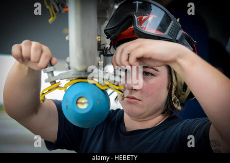 NAVAL AIR STATION OCEANA (Jan. 31, 2019) Lt. Emily Rixey, left, Lt ...