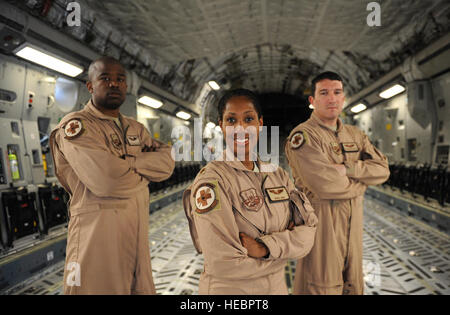 Maj. Debra Sims, 379th Expeditionary Aeromedical Evacuation Squadron ...