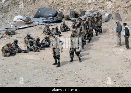 FORWARD OPERATING BASE LONESTAR, Afghanistan (April 11, 2010)--Afghan ...