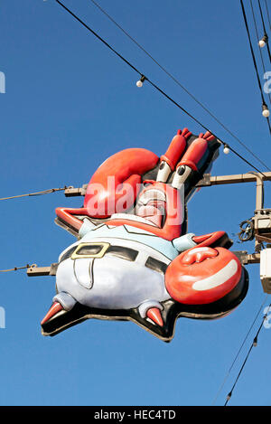 Cartoon character Blackpool illuminations Stock Photo - Alamy