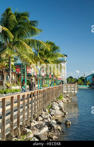 People strolling on La Guancha boardwalk, Ponce, Puerto Rico Stock ...