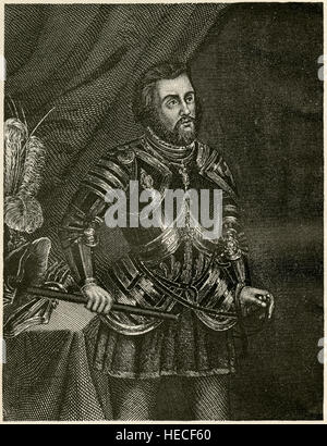 Hernán Cortés Monroy y Pizarro Stock Photo - Alamy