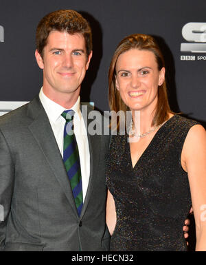 Heather Stanning arriving on the Red Carpet the 2016 Sports personality ...