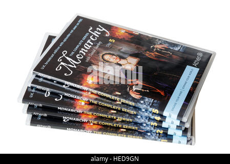 Monarchy documentary DVD series with David Starkey Stock Photo - Alamy