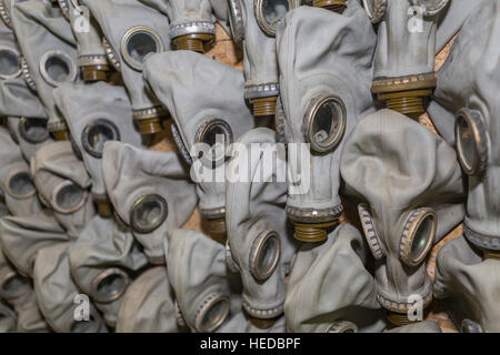 Old gas mask without filters Stock Photo - Alamy